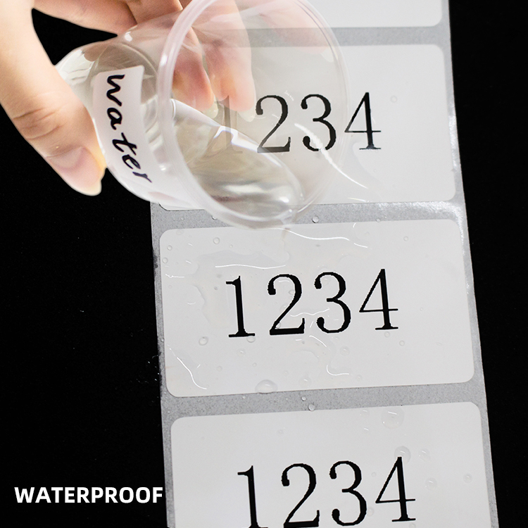 Supermarket Weighing Scale Label Sticker Roll 57x40mm Customized ...