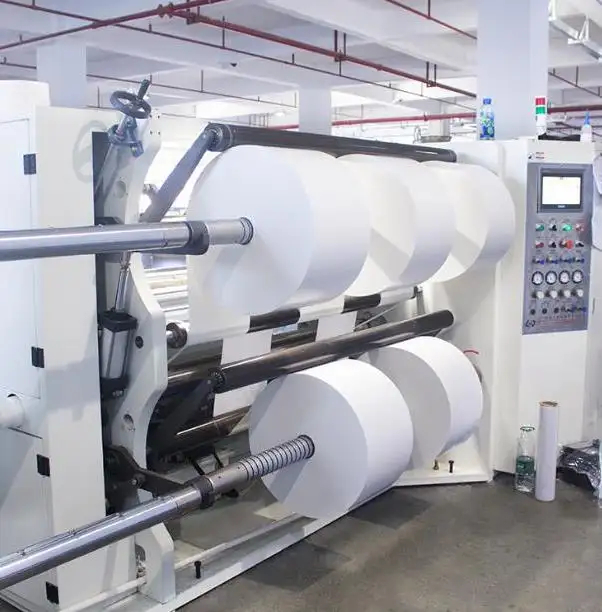 Top Coated Thermal Label Jumbo Roll Self Adhesive Paper Direct Thermal ...